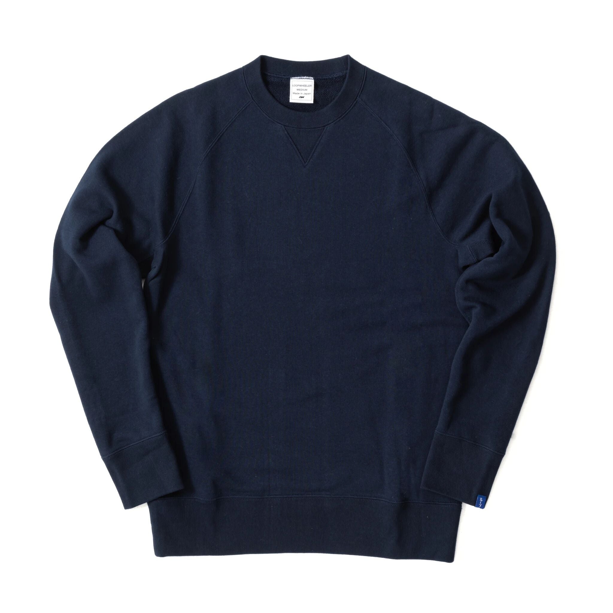 Loopwheeler LW250 吊り編みクルースウェット マリン(ネイビー) – LOOPWHEELER