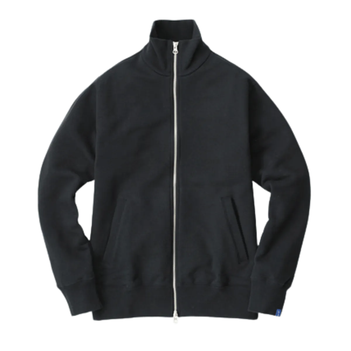 Loopwheeler LW79 吊り編みトラックジャケット ブラック – LOOPWHEELER